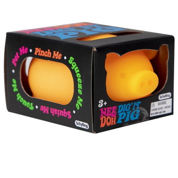 Nee-doh | Toys | Needoh Squeeze Stress Dig It Pig Nee Doh By Schylling ...
